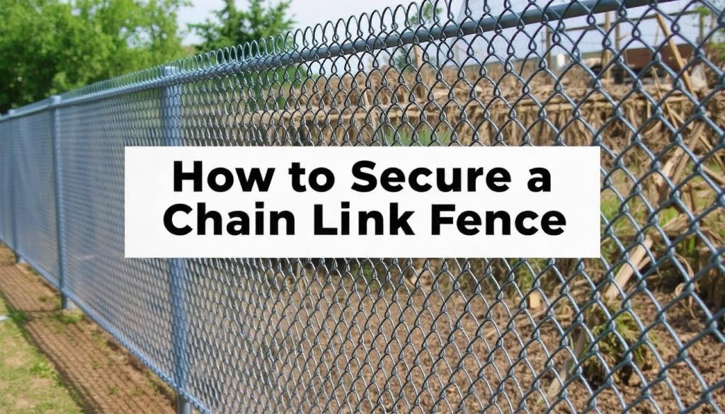 How to Secure a Chain Link Fence: 14 Expert Tips for Ultimate ...